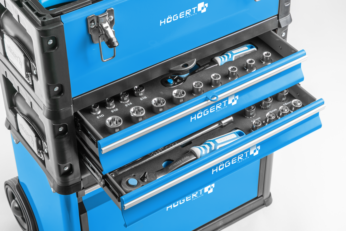 WÓZEK NARZĘDZIOWY - HT7G080 - HOGERT - nowaelektro.pl